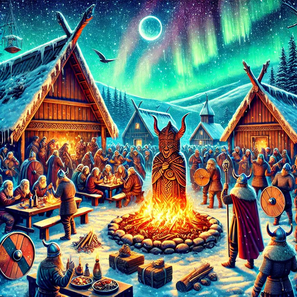 Festivais Vikings: Como os Nórdicos Celebravam Seus Deuses